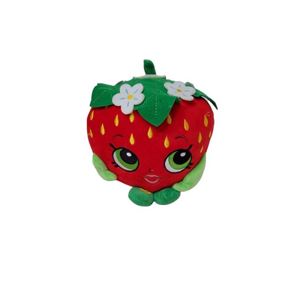 Shopkins | Toys | Vintage Shopkins Plush Strawberry Kiss Coin Bank 8 ...